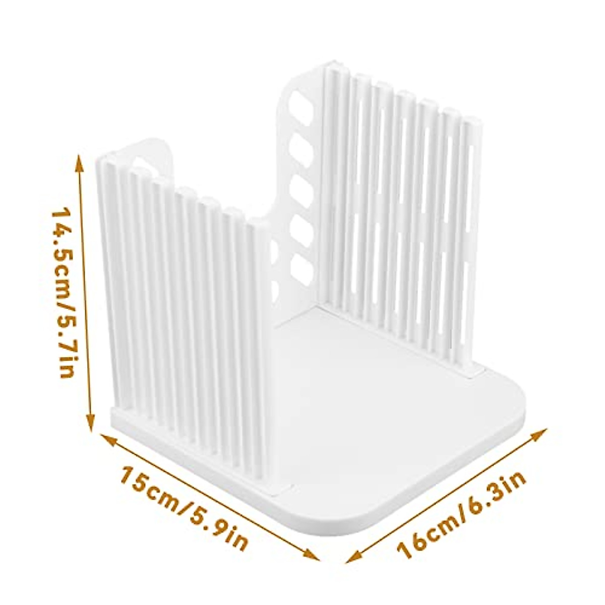 Bread Slicer, 10mm/20mm Adjustable Bread Slicer Foldable Bread Slicing Guide Kitchen Sandwich Bread Slicer for Homemade Bread Baking Accessories