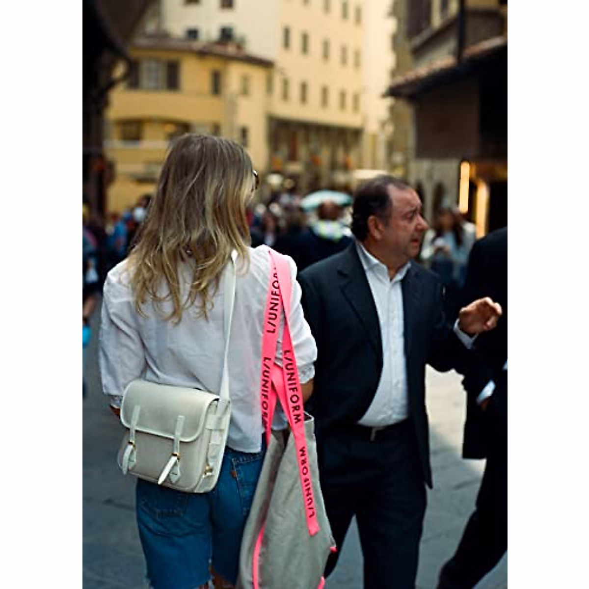 L/Uniform, Tote Bag, Red