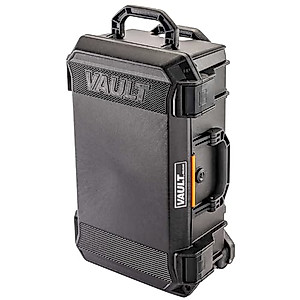 Pelican Vault - v525 Case with Padded Dividers for Camera, Drone, Equipment, Electronics, and Gear (Black)