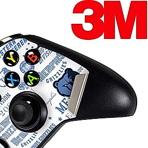 Skinit Decal Gaming Skin Compatible with Xbox One Controller - Officially Licensed NBA Memphis Grizzlies Historic Blast Design