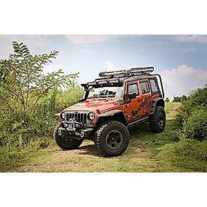 Rugged Ridge | Hurricane Flat Fender Flare Kit | 11640.10 | Fits 2007-2018 Jeep Wrangler JK