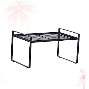 OFFSCH Storage Shelf Pot Storage Rrack Storage Rack Storage Shelves Layered Shelf Multi-Layer Bowl of Pot