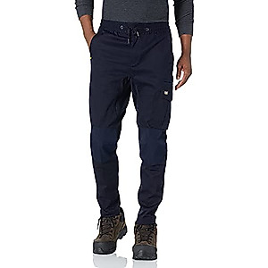 Caterpillar Men's Slim Fit Work Cargo Pant, Navy, 34/30