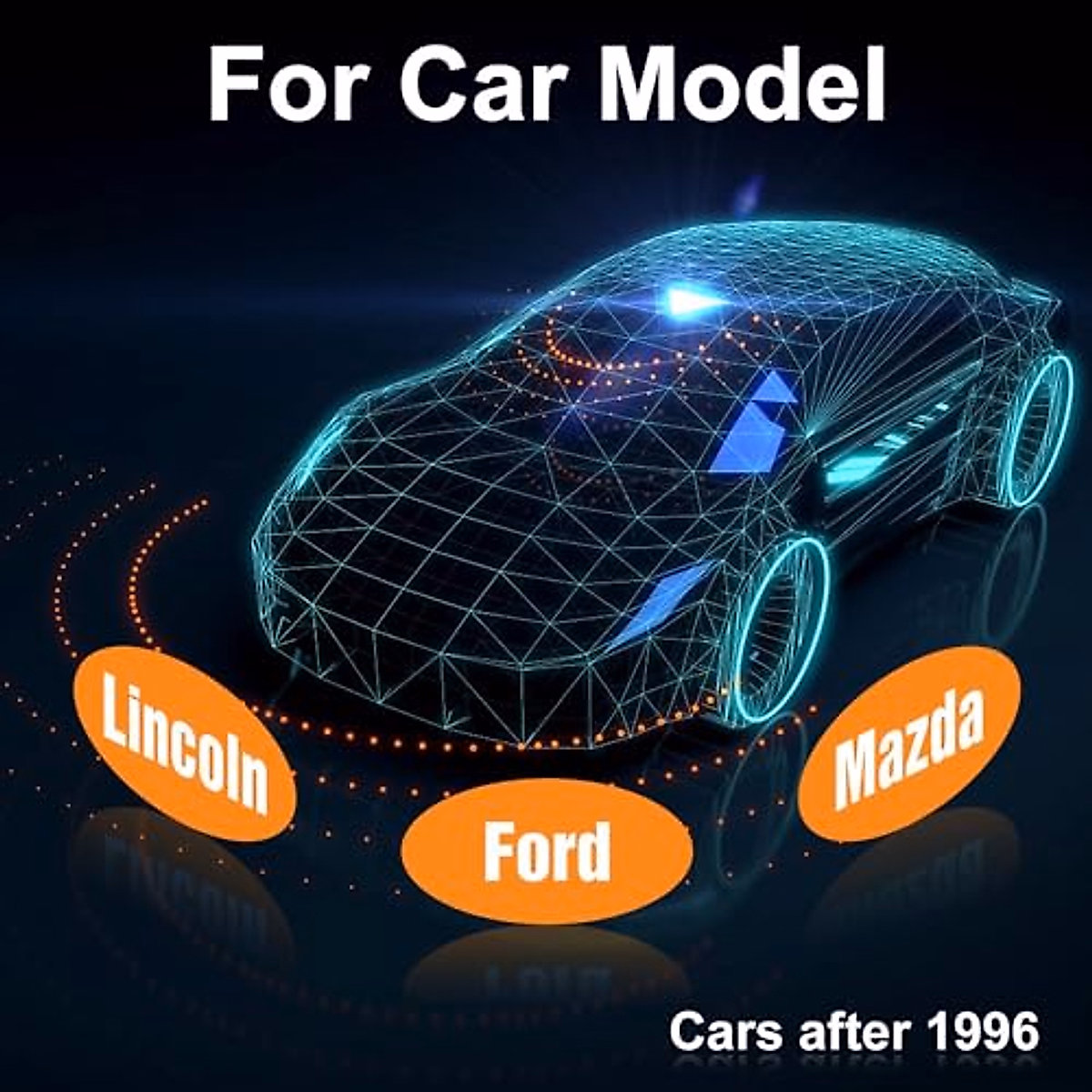 FORS-can ELM327 OBD2 USB Adapter for Windows, ELMconfig Scanner Diagnostic Coding Tool with MS-CAN/HS-CAN Switch for Ford Lincoln Mazda Mercury Series Vehicles