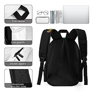 Field Hockey Travel Backpack Lightweight 16.5 Inch Computer Laptop Bag Casual Daypack for Men Women