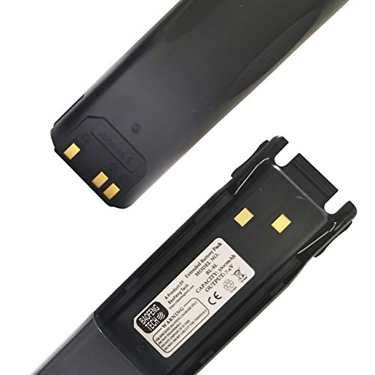 BTECH BL-8L 3600mAh Li-ion High Capacity Extended Battery Pack for BaoFeng UV-82 Series Radios, Compatible with GMRS-V2, MURS-V1, UV-82HP, UV-82C