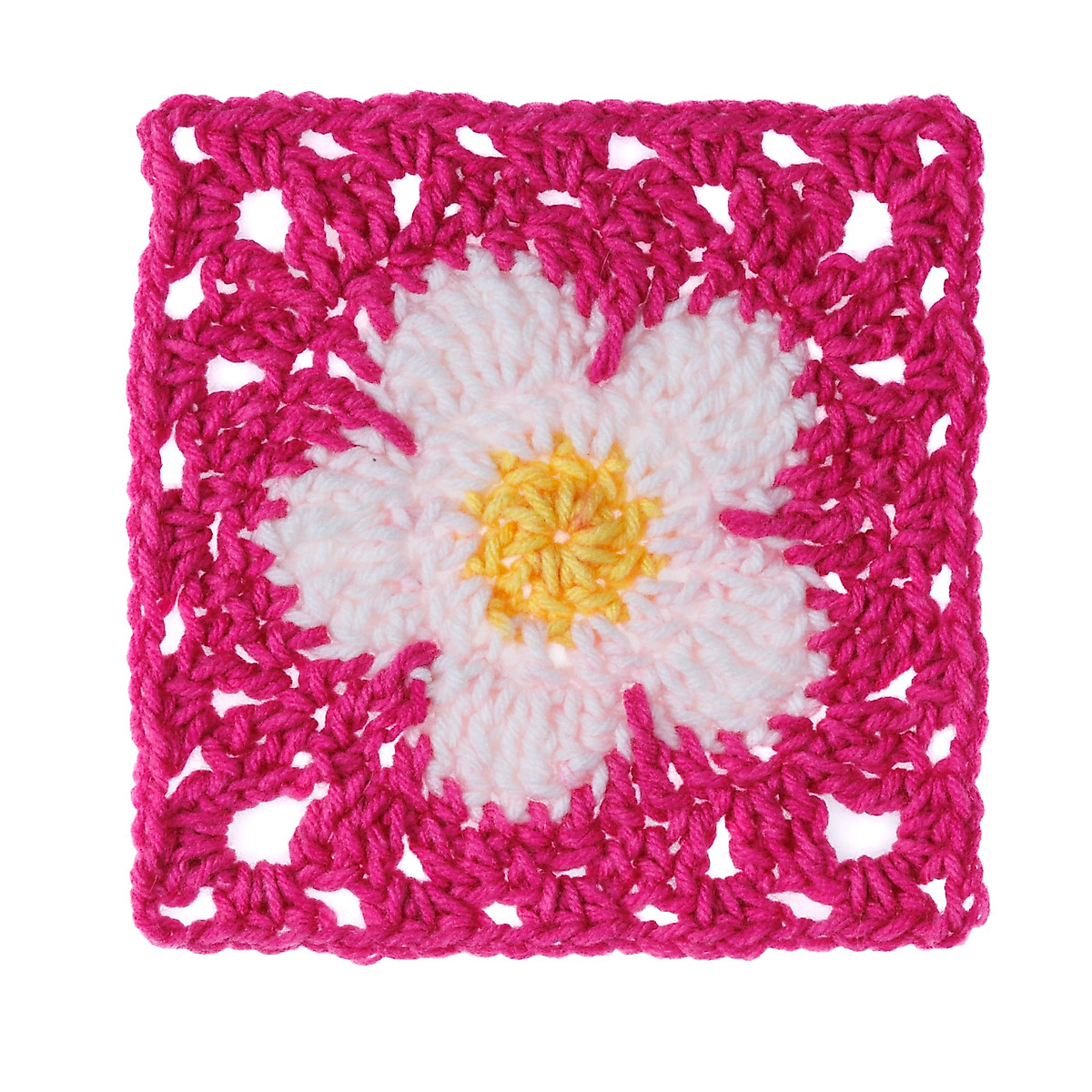 Red Heart All in ONE Flower Power Peony pop Yarn - 3 Pack of 8.8oz/250g - 100% Acrylic - #4 Worsted (Medium) - 440 Yards - Knitting/Crochet