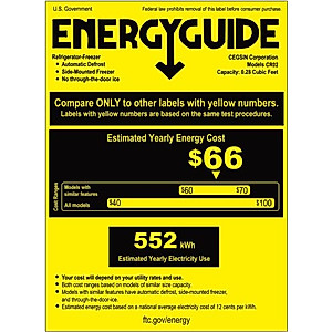 Cegsin Mini Fridge, 6 Liter/8 Cans Small Skincare Fridge, AC/DC Portable Mini Refrigerator, Compact Plug In Cooler and Warmer for Bedroom, Dorm, Office, Car, Beverage, Cosmetic & Makeup (Beige)