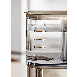 Café Specialty Drip Coffee Maker | 10-Cup Insulated Thermal Carafe | WiFi Enabled Voice-to-Brew Technology | Smart Home Kitchen Essentials | SCA Certified, Barista-Quality Brew | Stainless Steel
