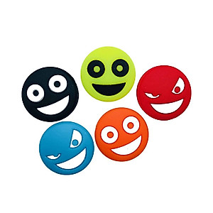 LucaSng Tennis Vibration Dampener (48~50 Per Pack). Racket Shock Absorbing Soft Silicon-Unique Tennis Shock Absorber