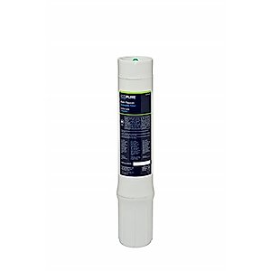 EcoPure Main Faucet Under Sink Replacement Water Filter (EPWURF) | NSF Certified | Fits EPWUFF System | 6-Month Filter Life, White