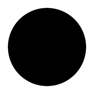 Leowefowa Pure Black Round Backdrop Cover 7.5ft Polyester Black Photo Backdrop Black Backdrops for Photography Circle Arch Backdrop Stand Cover Birthday Wedding Baby Shower Bridal Shower Photo Props