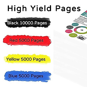 RIOMAN Toner Cartridge Compatible Replacement for Konica Minolta TN224 to Use with Bizhub C226 256 266 7222 7226 Toner Printer Magenta