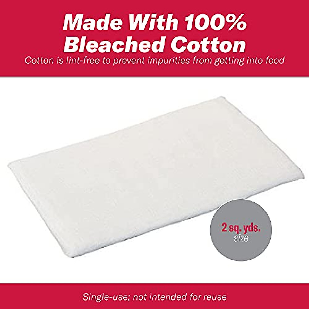 Goodcook Cheesecloth, One Pack, White