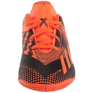 adidas X SPEEDPORTAL Messi.4 Indoor Soccer Shoe, Team Solar Orange/Team Solar Orange/Black, 5.5 US Unisex Big Kid