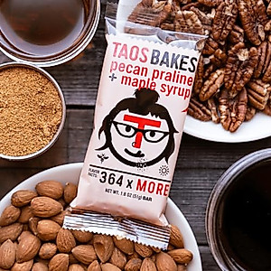 Taos Bakes Snack Bars - Crowd + Pleaser All-In-One Variety Pack - Gluten Free, Non-GMO, Healthy Granola Bars - Nutritious & Delicious Baked Bars - (12 Pack, 1.8oz Bars)