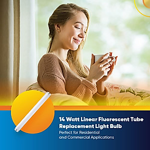 Replacement for GE General Electric G.E F14T12/CW Light Bulb by Technical Precision