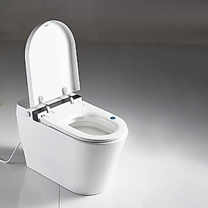 Strictly Sinks Smart Toilet with Bidet Built In–With Auto Open/Close Lid,Motion Sensor,Remote Control,Automatic Powerful Flush,Self-Cleaning & Drying Tankless Toilet