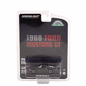 GreenLight 1:64 1968 for&d Mustang GT Fastback - Highland Green 44723 [Shipping from Canada]