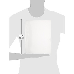 GBC HeatSeal Lamination Pouches, Crystal Clear, 100/Pack (3200403),White, 1 Pack