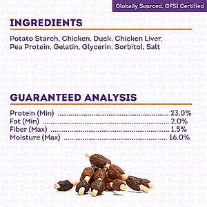 Treatly IncrediChews Kabobs w/Duck & Chicken Meat Wrap Dog Chew Treats - 6 Count/1 Pack