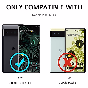 Nvollnoe Google Pixel 6 Pro Case with Sliding Camera Cover, Magnetic Kickstand, Heavy Duty Protective Case for Pixel 6 Pro - 6.7 inch (Green)