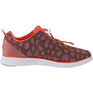 Propét Women's TravelFit Sneaker, Orange, 6.5 2E US