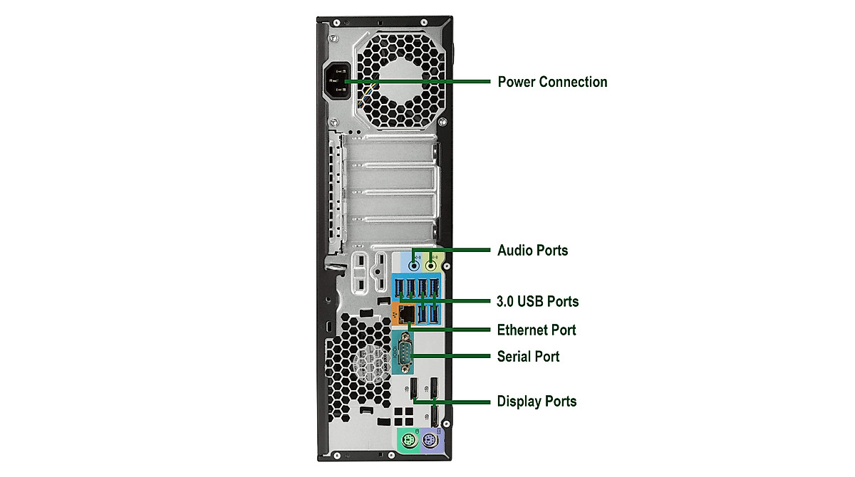 HP Z240 SFF Computer - i5, 16GB RAM, Dual Monitors