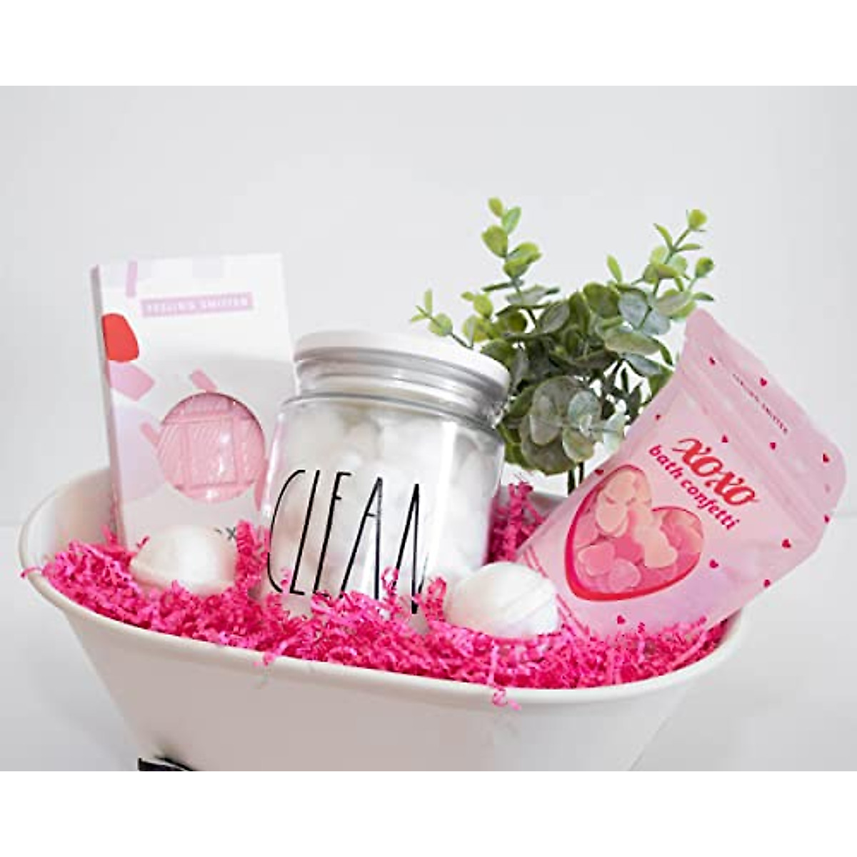 MagicWater Supply Soft & Thin Cut Crinkle Paper Shred Filler (2 LB) for Gift Wrapping & Basket Filling - Raspberry