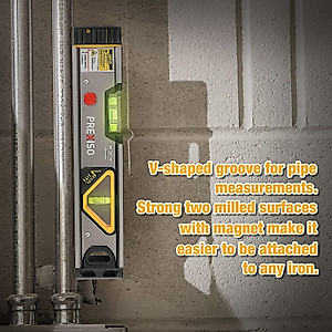 PREXISO 2-in-1 Laser Level with 100Ft Point & 30Ft Line, Magnetic Leveler for Construction, Home Renovation