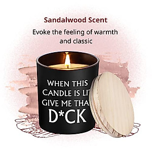 Anniversary Birthday Gifts for Him, Husband, Boyfriend, Her, Girlfriend Wife, Couple - Boyfriend Gifts, Girlfriend Gifts, Husband Gifts, Wife Gifts - I Love You Naughty Gifts for Him, Her - Candle