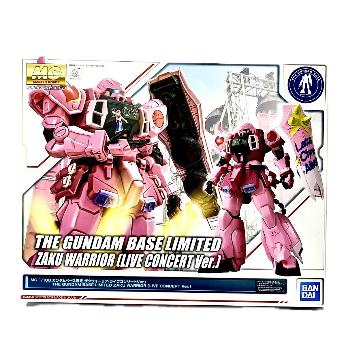 Bandai spirits 1/100 MG Zaku Warrior Live Concert Ver.