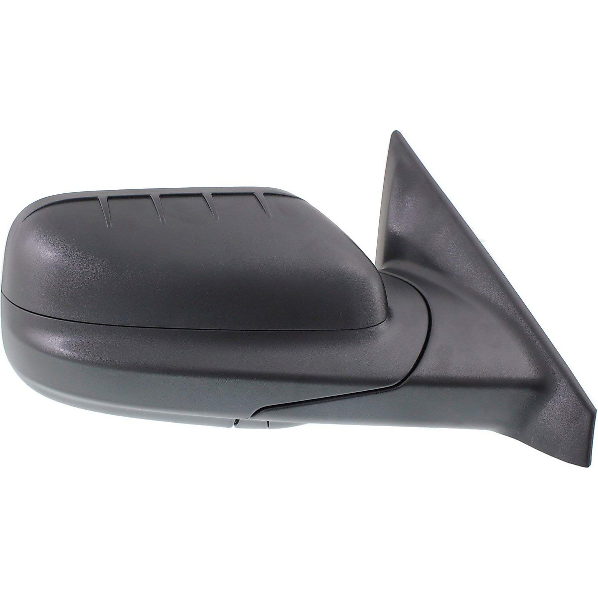 Kool Vue Passenger Side Power Non-Heated Mirror for Ford Explorer 2011-2015 Manual Fold With Spotter Glass; Without Signal Light, Memory & Puddle Lamp Textured