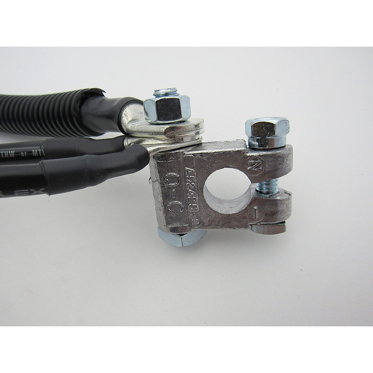 Custom Battery Cables Compatible/Replacement kit for Ford Superduty F250/F350/Excursion 1999-2003 7.3L Powerstroke 2/0#2298-90