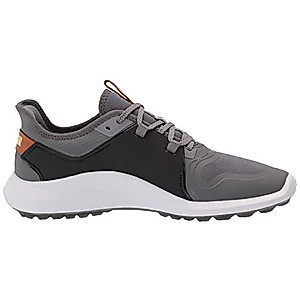PUMA mens Ignite Fasten8 Golf Shoe, Quiet Shade-gold-puma Black, 10 US