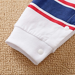 RELABTABY Infant Baby Boy Clothes Astronaut Print Romper Jumpsuit Bodysuits Outfits Onesies Spring and Autumn