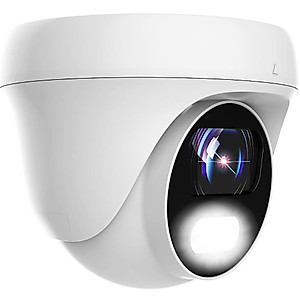 honic 24/7 Full-Color 5MP/4MP/2MP/1080P HD TVI/AHD, 4MP/1080P HDCVI Dome CCTV Security Camera, 3.6mm Lens Indoor Outdoor Color Night Vision Waterproof Analog Surveillance Camera