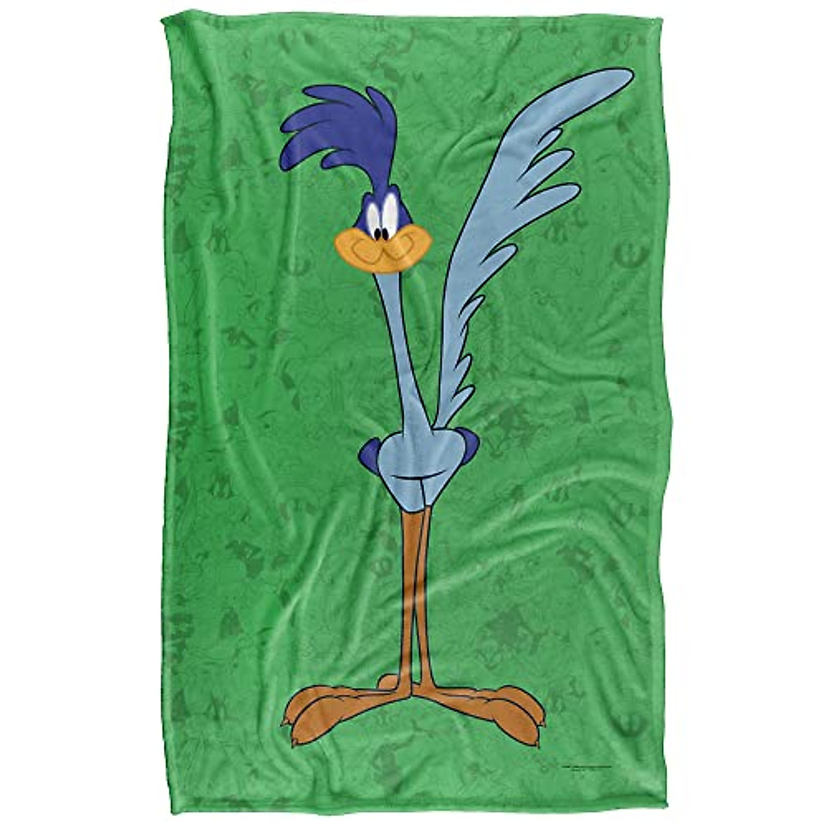 Looney Tunes Blanket, 36"x58", Road Runner Character Silky Touch Super Soft Throw