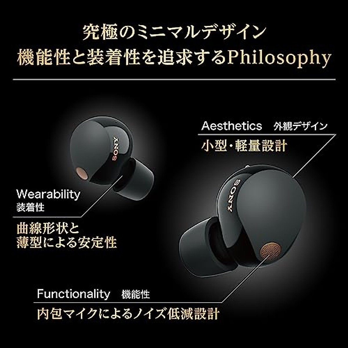 Sony WF-1000XM5 Noise-Canceling Earbuds with Alexa, 24hr Battery, IPX4 Rating - For iOS & Android