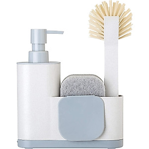 VIGAR 4 Piece Sink Set, Light Grey, Mediano