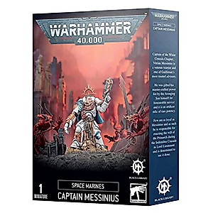 Games Workshop Warhammer 40K: Space Marines - Captain Messinius White