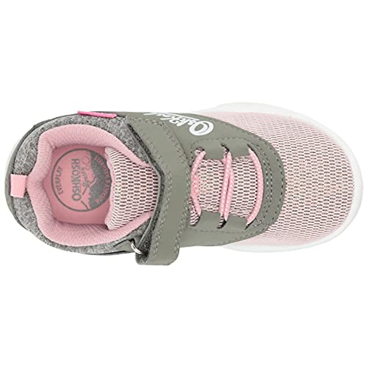 OshKosh B'Gosh Girls Noomo Sneaker, Olive, 6 Toddler