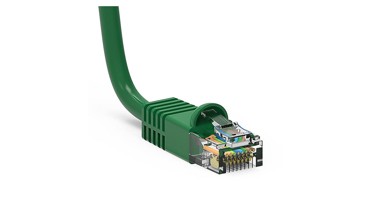 High-Speed Cat 6 Ethernet Cable - 100 Ft 10-Pack