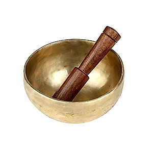 4 Inch Tibetan Handmade Singing Bowls for Meditation and Healing Through Vibration, Handmade in Nepal by Thamelmart