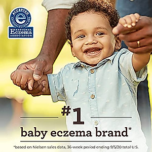 Aveeno Baby Eczema Therapy Moisturizing Cream with Natural Colloidal Oatmeal for Eczema Relief, 7.3 oz