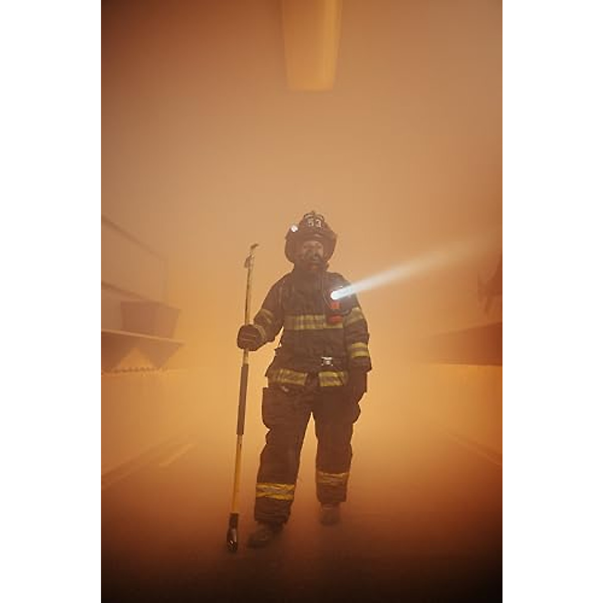 Streamlight 90244 Survivor X USB 250-Lumen USB Rechargeable Right-Angle Firefighter's Flashlight With SL-B26 Battery Pack, Yellow