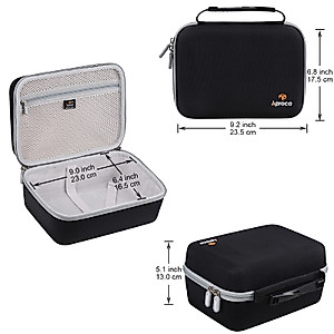 Aproca Hard Travel Storage Case for QKK Upgraded 6000Lumens Projector