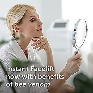 Beverly Hills V-Lift Instant Eye Lift and Eye Tuck Bee Venom Serum for Puffy Eyes, Dark Circles, Wrinkles, and Under Eye Bags Treatment for Women and Men | 30mL (120 Day Supply)