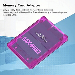 Memory Adapter for PS2, MX4SIO(Memory Expansion for SIO) SIO2SD Memory Adapter Replacement Memory Reader for PS2 Fat Console()