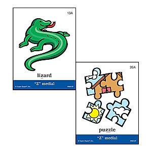 Super Duper Publications | Articulation Z Sound Fun Deck | Vocabulary and Language Development Flash Cards | Educational Learning Materials for Children